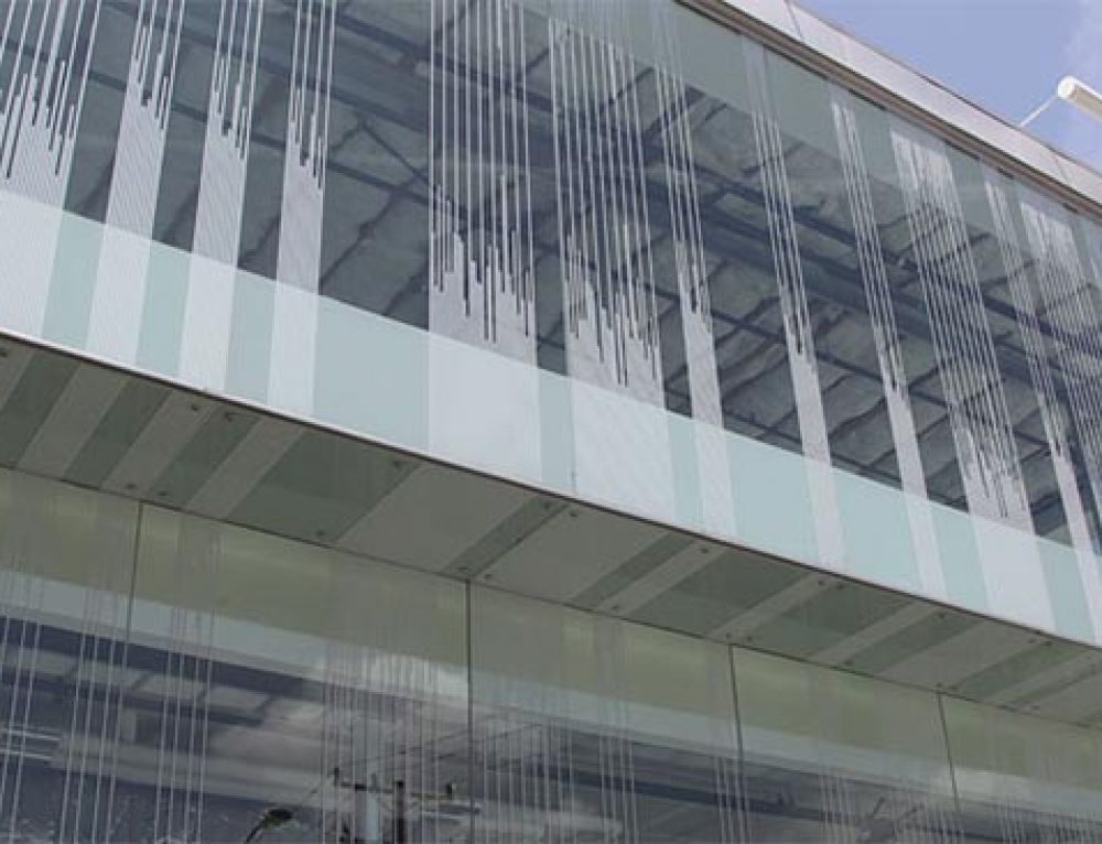 Fritted Glass for Railings | Bird Safe | Surface Products