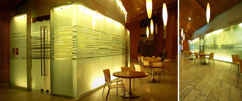 Custom Silk Screen Fritted Glass | Disney | Surface Products