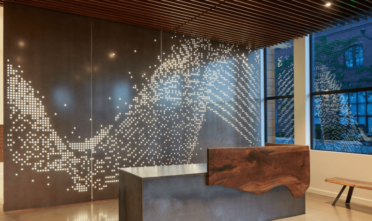 Perforated Metal Sheets Enhance Architecture | Surface Products